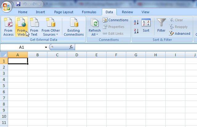 Do Visionary Web Research Studies Using Deep Web Data & Excel Web Queries