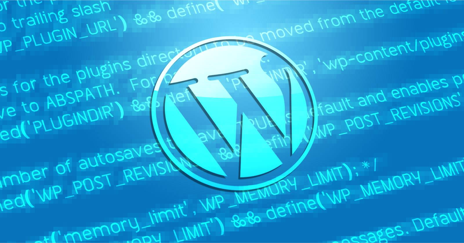 5 Things You Didn’t Know You Could Do With The WordPress Config File