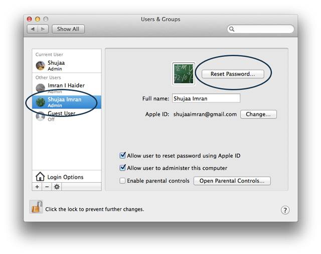 4 Ways To Reset Your OS X Account Password