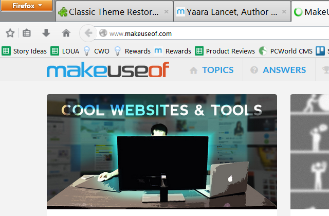 How To Restore The Classic Firefox Theme In Firefox 29