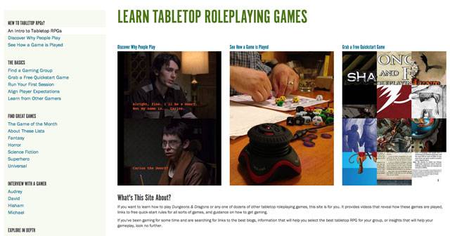 The 5 Most Important Websites To Learn about Tabletop Roleplay Gaming