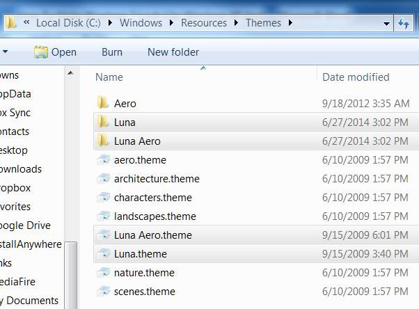 How To Make Windows 7 Look Like Windows XP