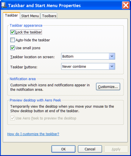 How To Make Windows 7 Look Like Windows XP