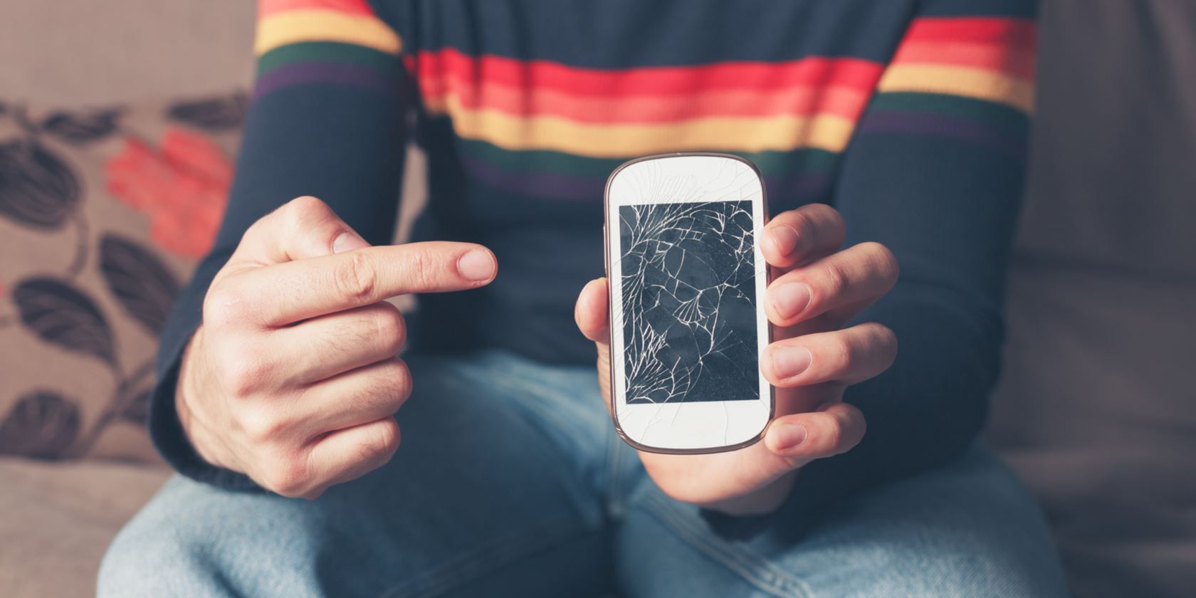 Why You See Ink in Your Broken Screen