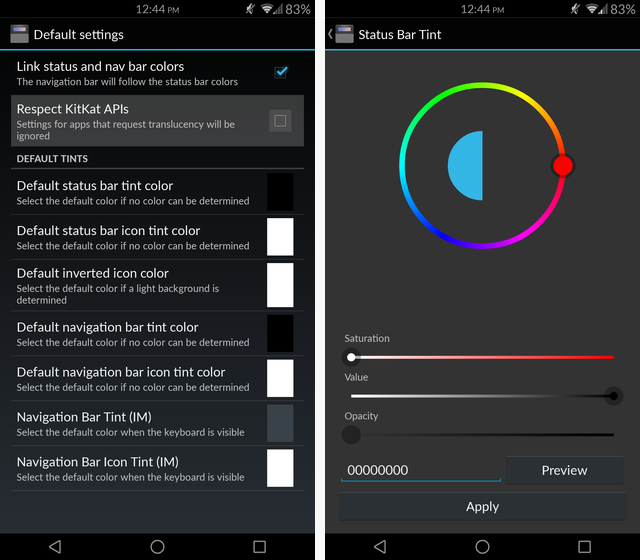 How To Get An iOS-like Colorful Status Bar On Any Android Device