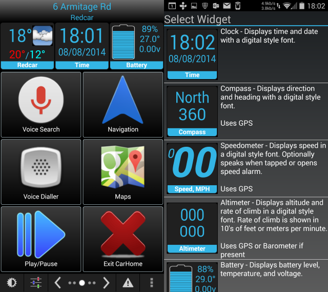 The 5 Best Dashboard Car Mode Apps For Android Compared