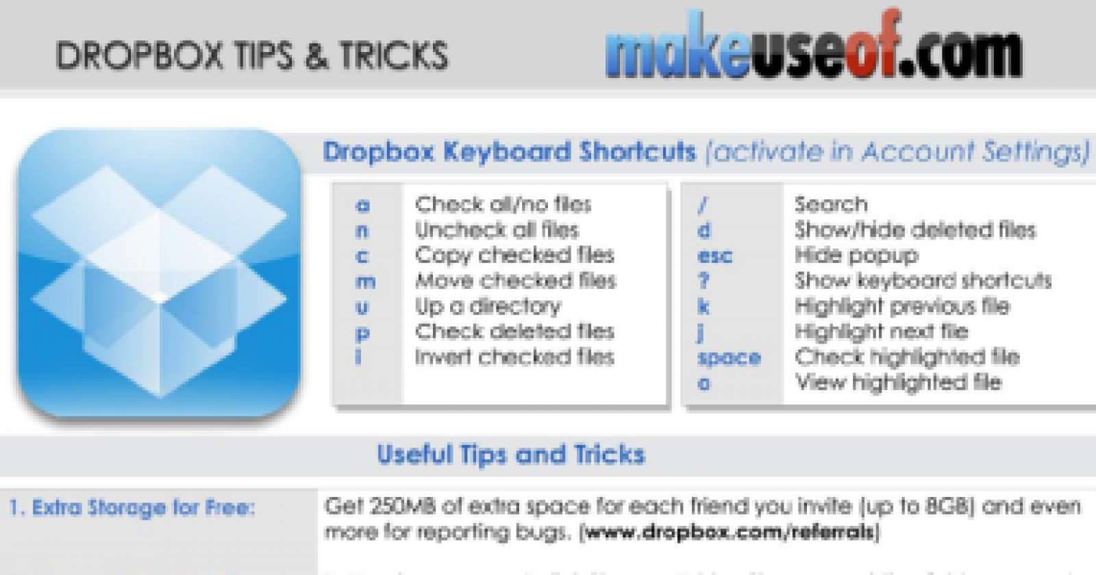 Dropbox Tips