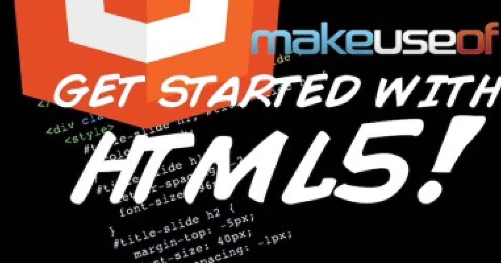 Get Started With HTML5
