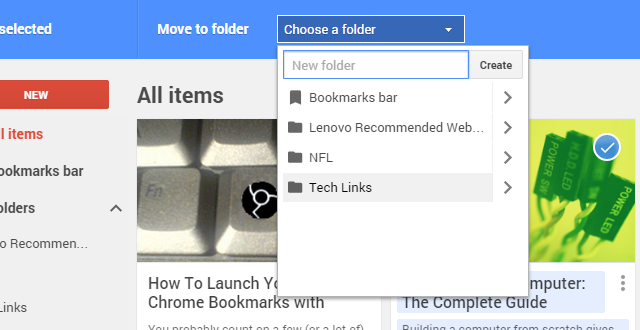 Google Chrome's New Bookmark Manager Focuses On Organization And Search