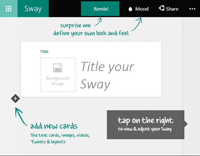 Create Cloud Based Presentations With Microsoft's PowerPoint Destroyer Sway
