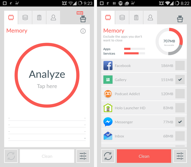 Keep Your Android Device Fast And Squeaky Clean With The Cleaner