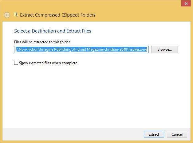 How to Extract Files From ZIP, RAR, 7z and Other Common Archives