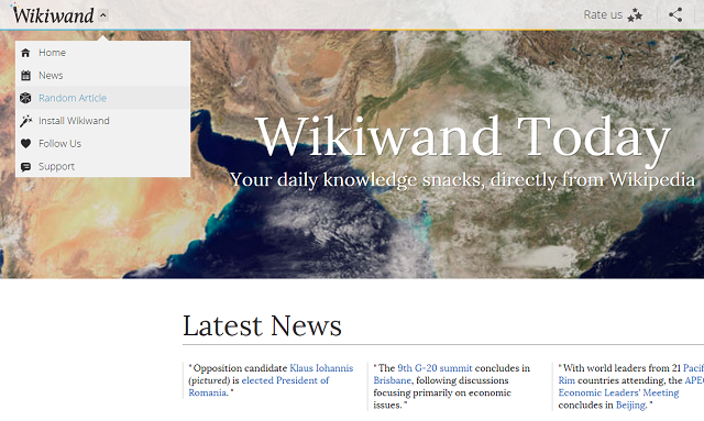 Learn Something New Every Day With Wikiwand