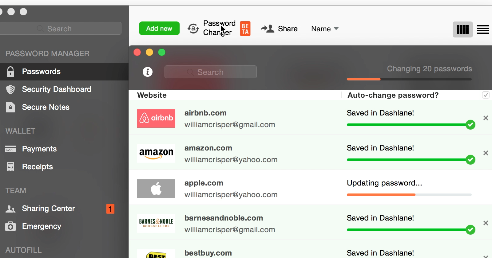How To Automatically Change Passwords With New LastPass And Dashlane Features