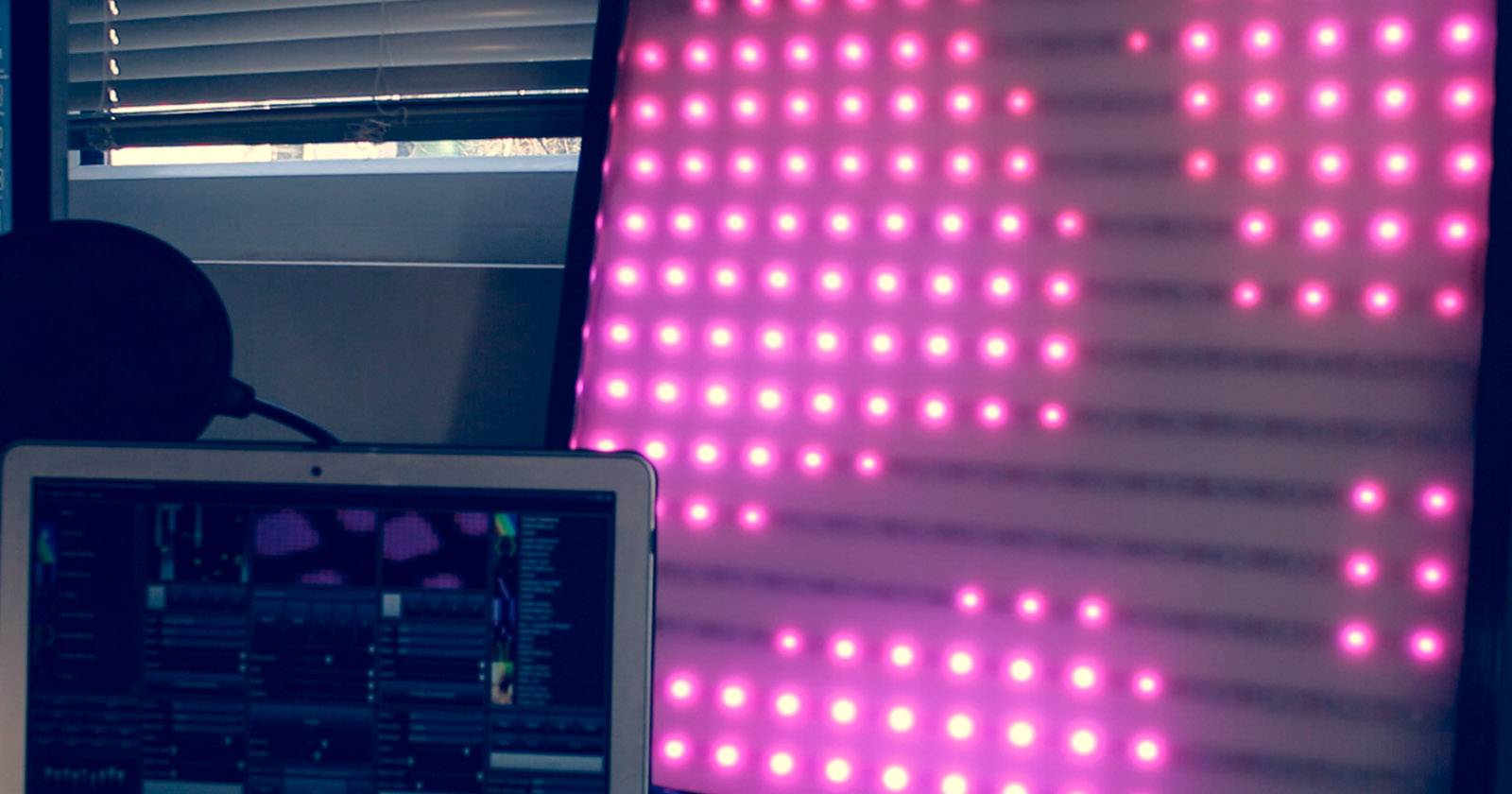Weekend Project: Build a Giant LED Pixel Display
