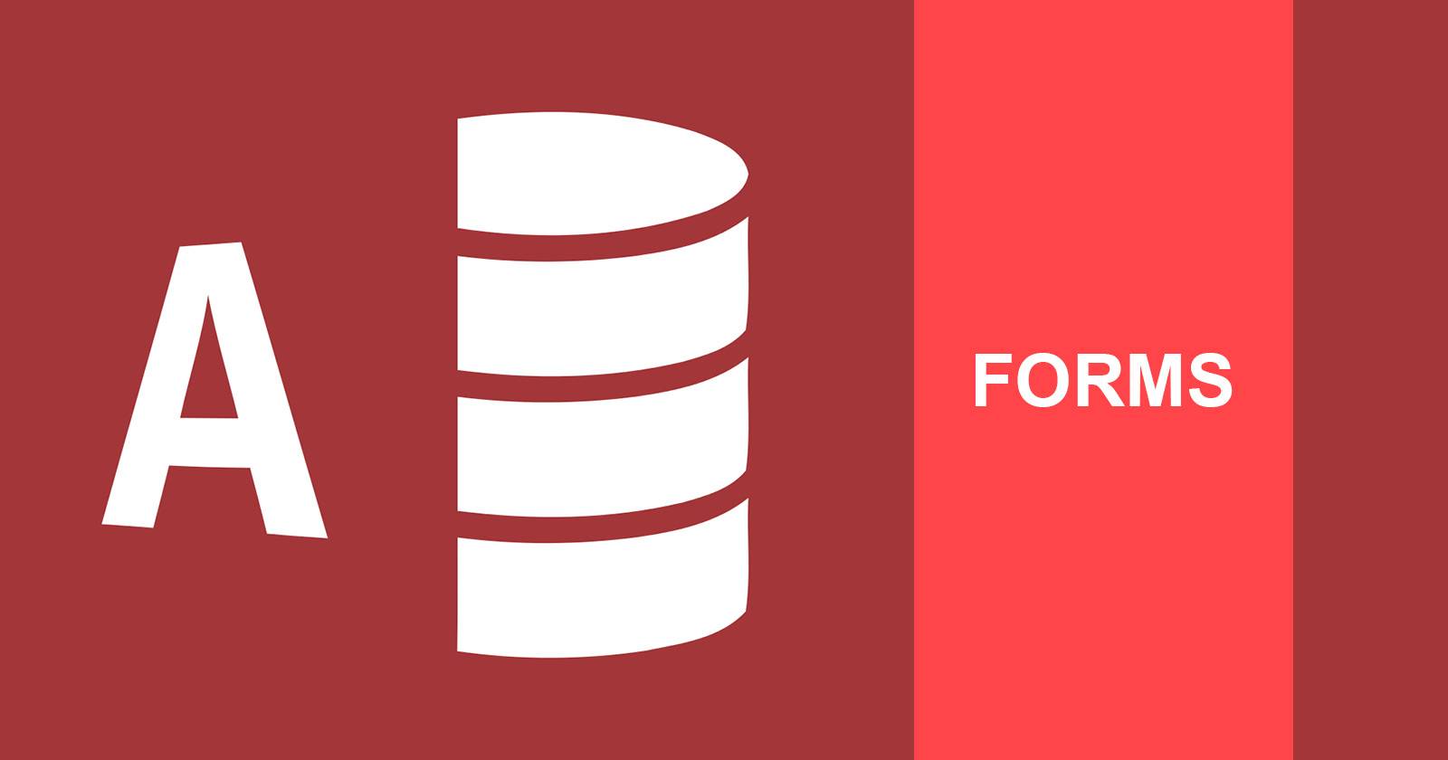 A Quick Tutorial On Forms In Microsoft Access 2013