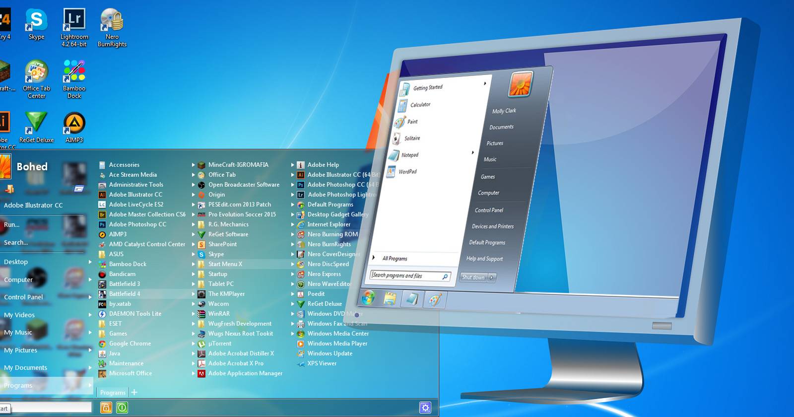 Get A Modern Start Menu For Windows 7 & 8