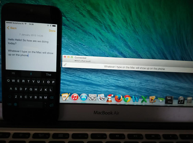 Type on Your iPhone or iPad Using Your Mac Keyboard