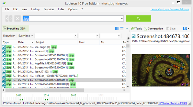 Find Everything on Your PC Quickly and Easily With Lookeen Free [10 x ...