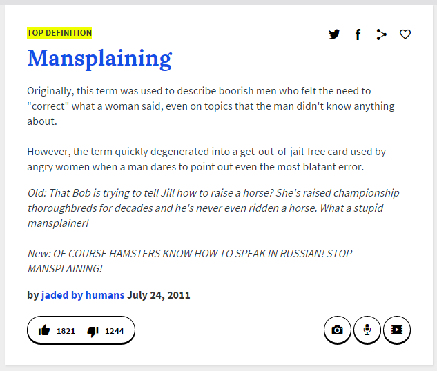 What Is Mansplaining? The Origins (And Misuse) of the Term