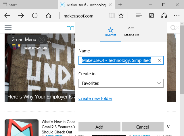 How to Set Up Microsoft Edge, the Default Browser in Windows 10