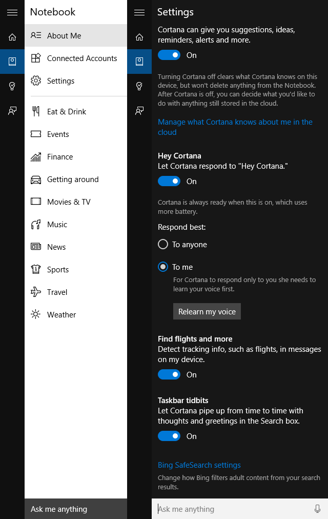How to Set Up Cortana & Remove Her in Windows 10