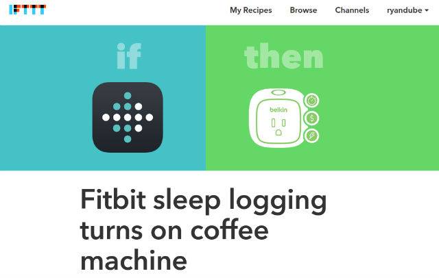 Connect Your Fitbit Tracker and IFTTT to Automate Your Home and Life