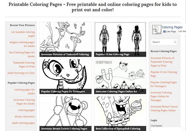 Coloring for Adults: The Best Websites for Free Printables
