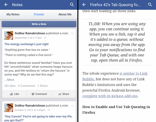 Write and Share Rich, Beautiful Facebook Posts With New Facebook Notes