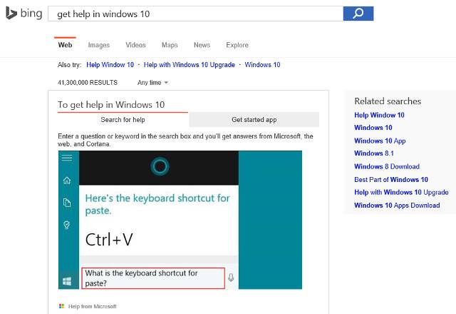 How You Can Get Help in Windows 10