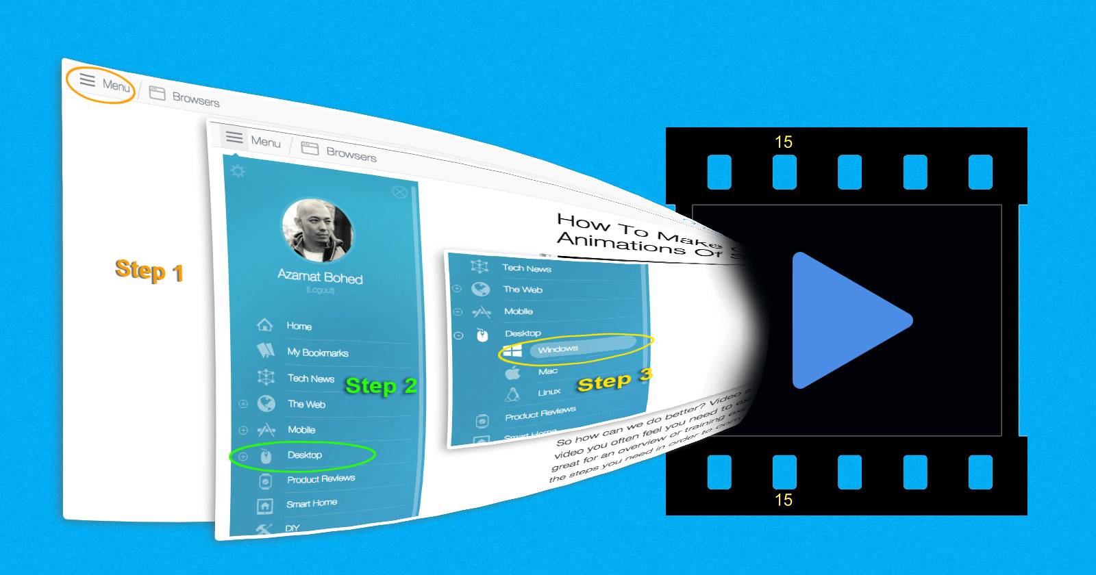 How To Make Quick Videos and GIF Animations Of Screencasts (And Why)