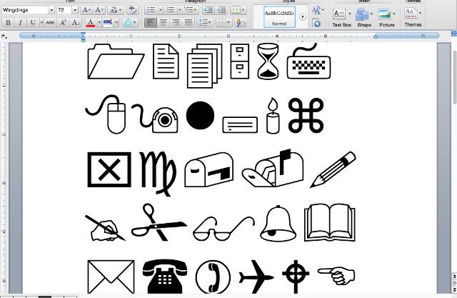 The Bizarre History of Webdings