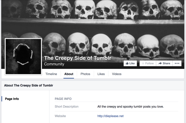 10 Creepy Facebook Pages You Need to See