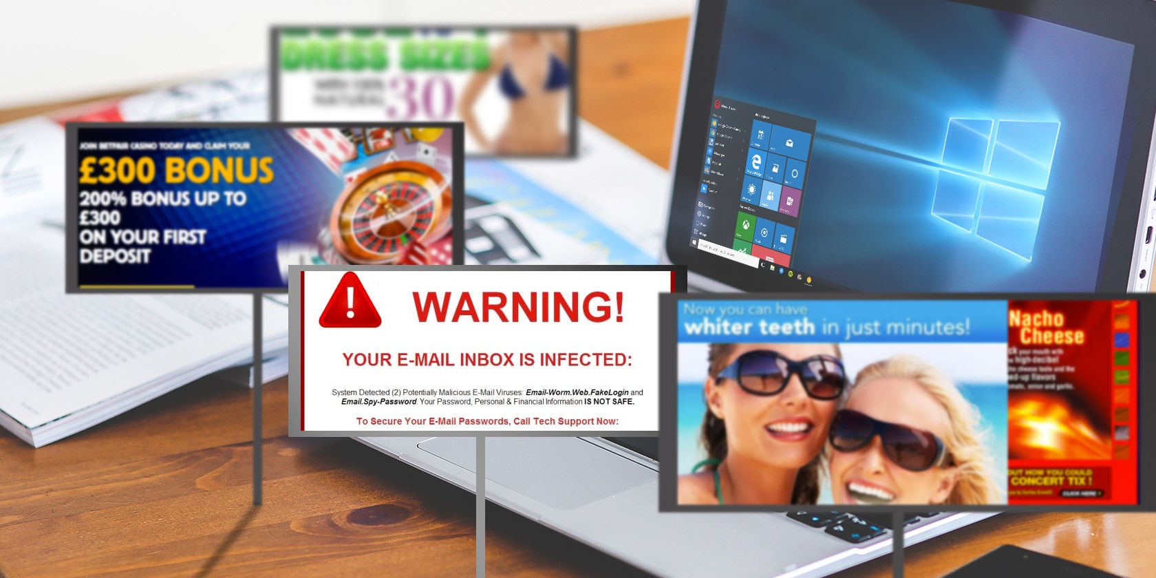 How to Ban Windows 10 Ads & NSFW Content from Your Desktop