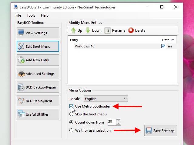 How to Go Back to Your Favorite Boot Menu from Windows 7