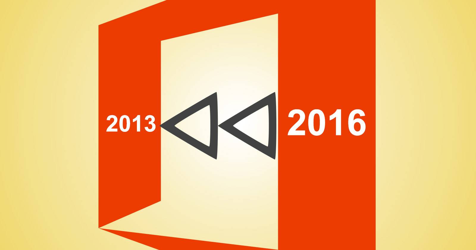 How to Downgrade from Office 2016 to Office 2013 & Block the Upgrade