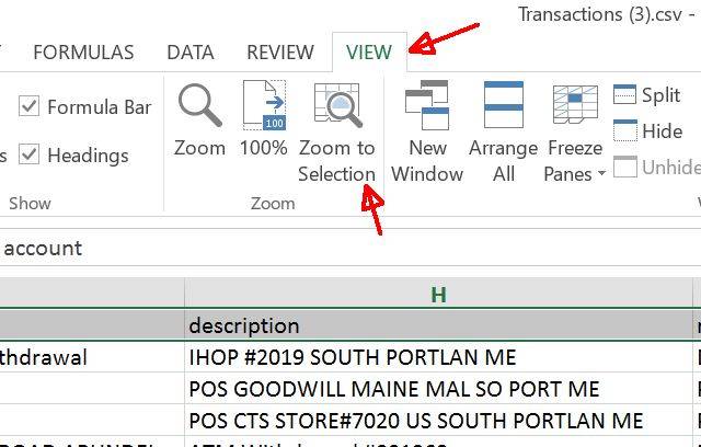 How to Fit Your Excel Spreadsheet to Your Screen