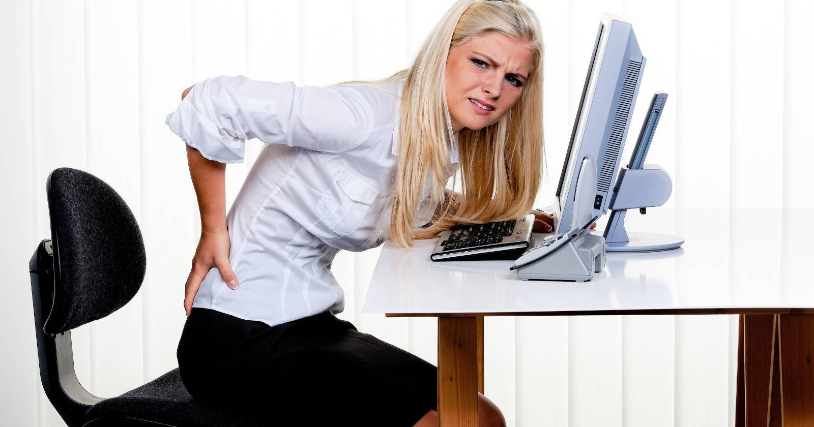 Sitting Up Straight Is Bad: The Right Way to Sit at a Desk