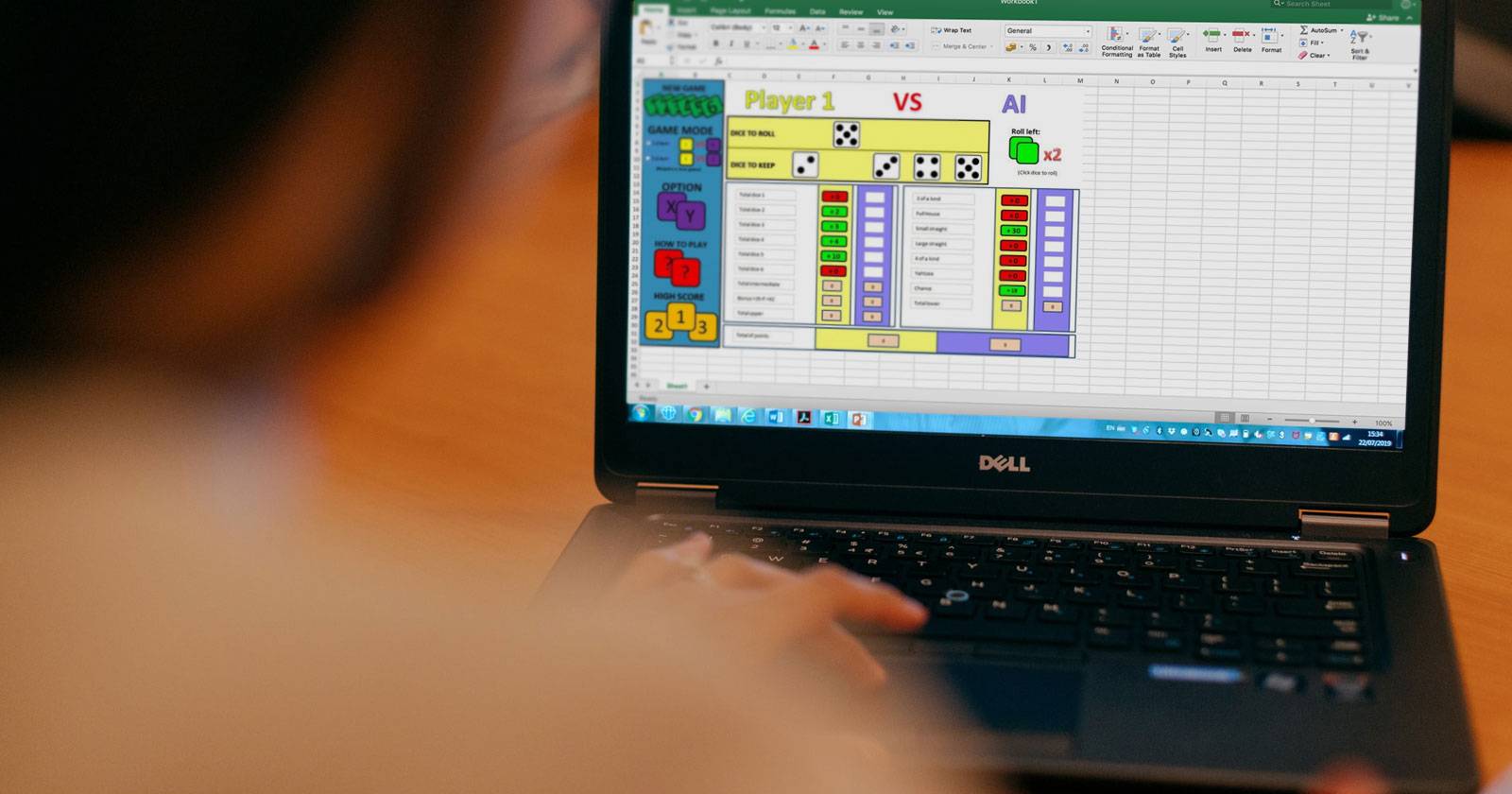 8 Iconic Games Recreated in Microsoft Excel