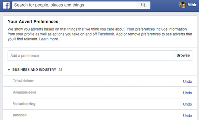 How to Control What Ads You See on Facebook and Google