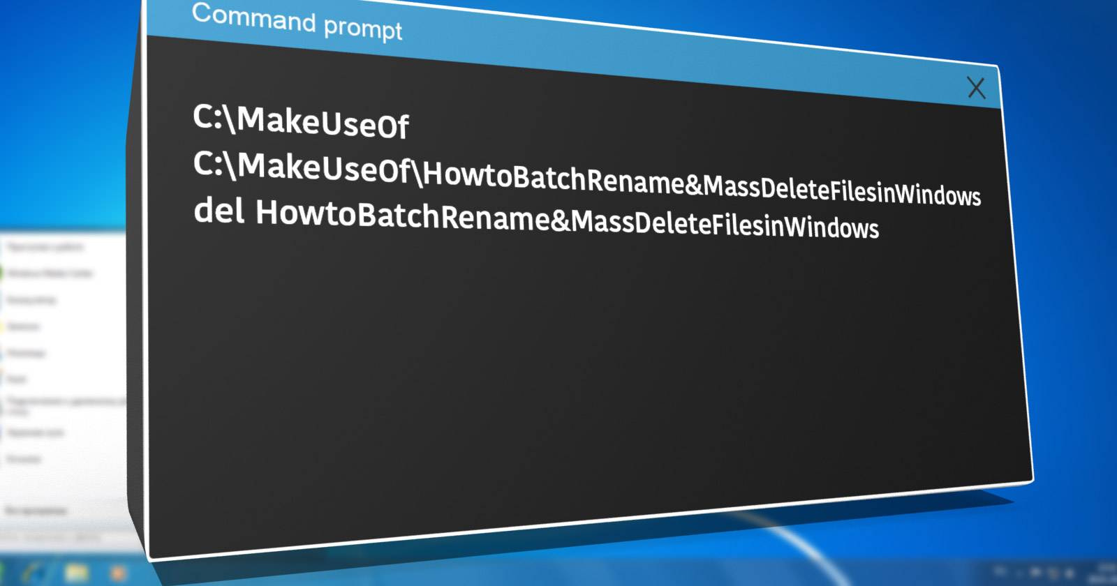How to Batch Rename & Mass Delete Files in Windows