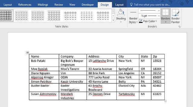 How to Print Labels with Mail Merge in Microsoft Word and Excel