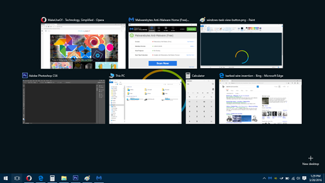 An Introduction to Virtual Desktop & Task View in Windows 10