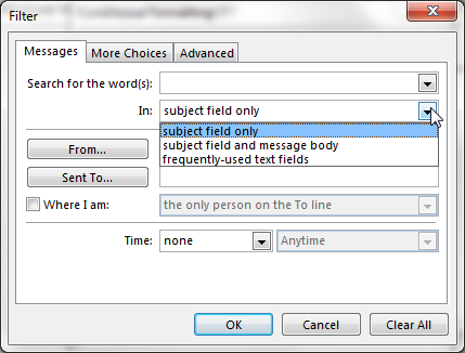 How to Mark Up Your Outlook Inbox with Conditional Formatting