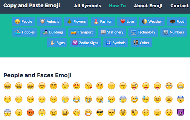 5 Sites to Copy-Paste Emojis, Text Faces, Emoticons, & More