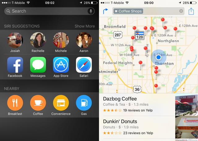 Use Your iPhone to Find Nearby Food, Transport & Services