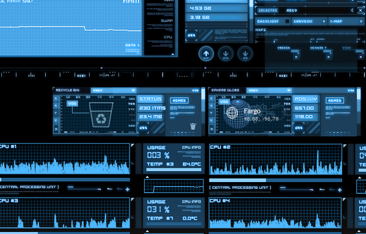 interactive desktop wallpaper