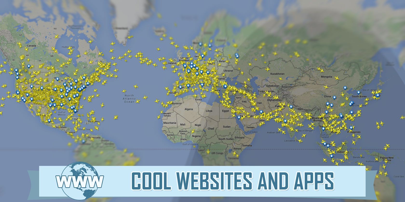 5 Mesmerizing Maps of the World in Real Time