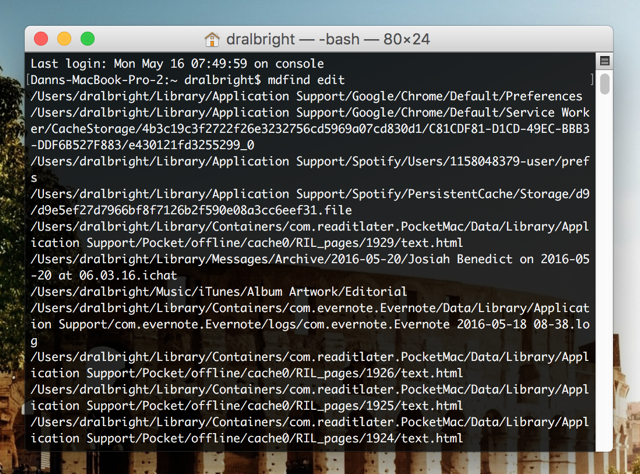 How to Find Lost Files on Mac OS X