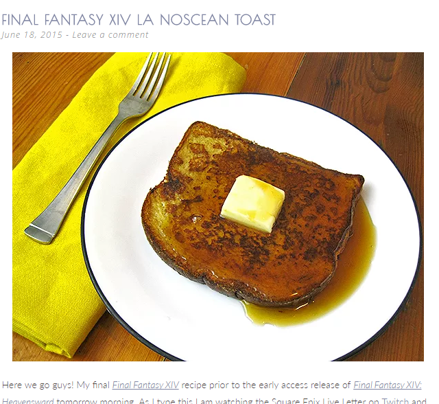 5 Video Game-Themed Recipe Sites for Hungry Gamers